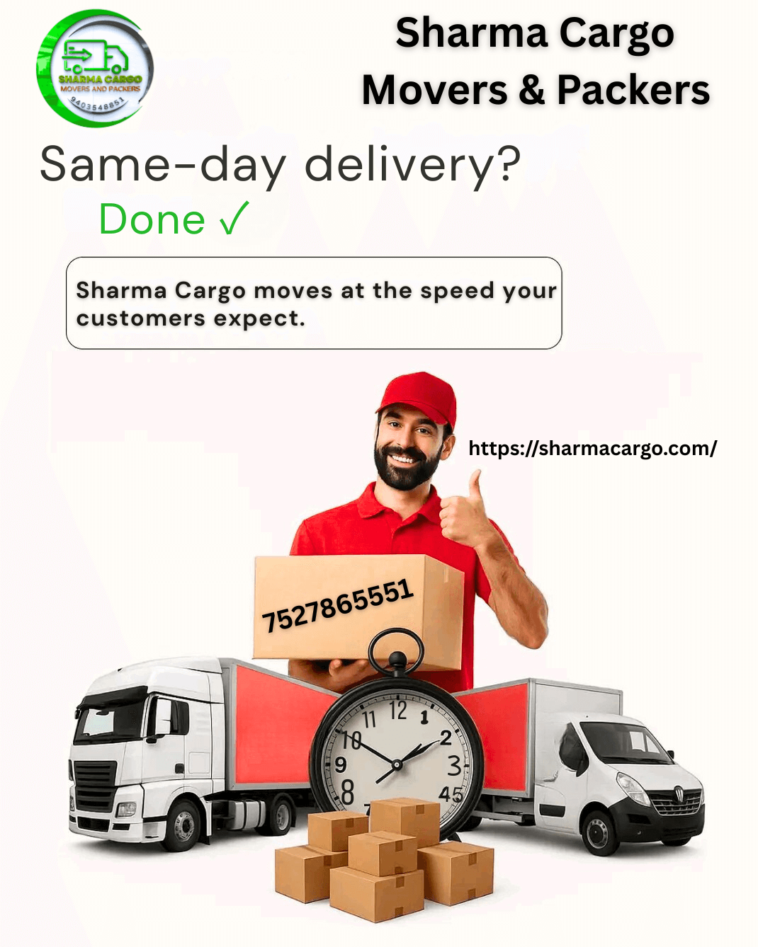 Courier & Cargo Services | Sharma Cargo call-752786551